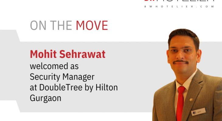 DoubleTree by Hilton Gurgaon appoints Mohit Sehrawat as Security ... DoubleTree by Hilton Gurgaon appoints Mohit Sehrawat as Security ...